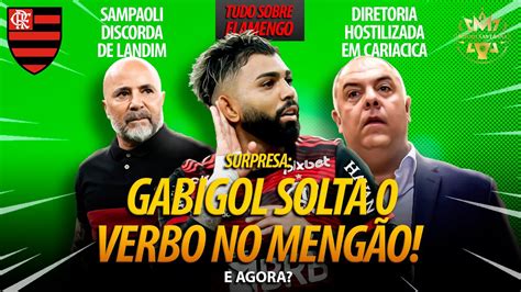 VOCÊS NÃO SABEM APÓS EXPULSÃO GABIGOL APARECE DE SURPRESA E SOLTA O