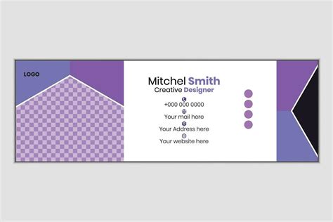 Corporate Business Email Signature Templates 35689097 Vector Art At