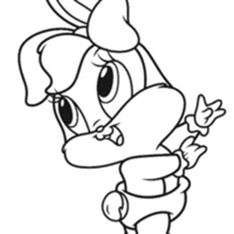 Desenho De Lola Bunny Baby Para Colorir Tudodesenhos