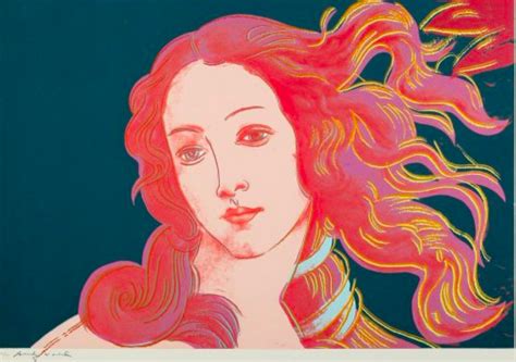 Andy Warhol S Glamorous Take On Botticelli S Birth Of Venus