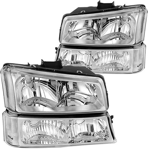 Amazon SOCKIR 4pcs Halogen Headlight Assembly Compatible With 2003