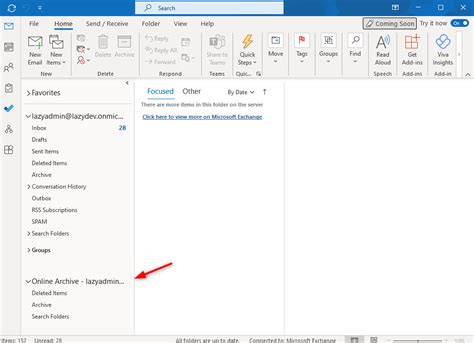 How To Enable And Use Outlook Online Archive For Office Summa Lai