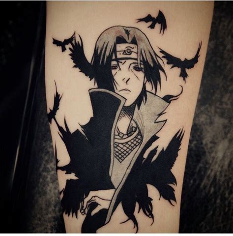 Naruto Tattoo Anime Tattoos Itachi Tattoo