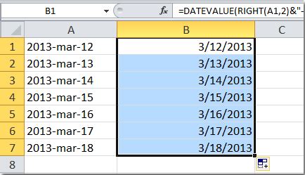 How To Convert Various Non Standard Date Formats To Standard Date In Excel