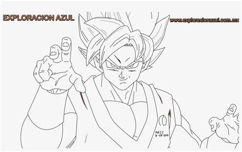 Goku Fase Dios Goku Super Saiyan Blue Para Dibujar 1280x720 PNG