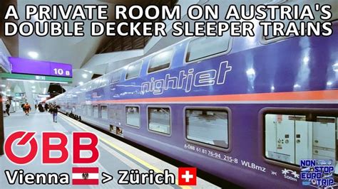 PRIVATE ROOM ON AUSTRIA S FANTASTIC DOUBLE DECKER SLEEPER TRAINS