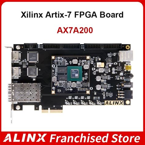 Alinx Ax A Xilinx Artix Xc A T Fpga Development Board A Soms