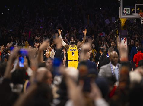 LeBron James Breaks NBA All Time Record V Magazine