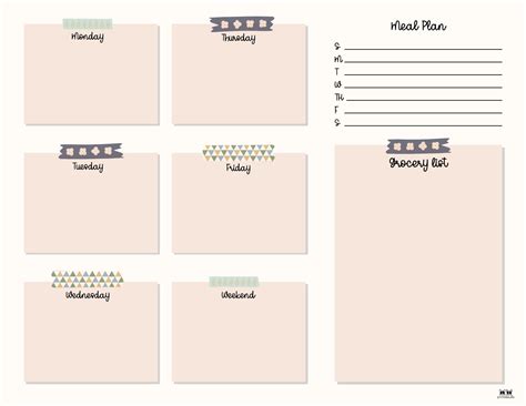 Weekly To Do List Printables Free Lists Printabulk