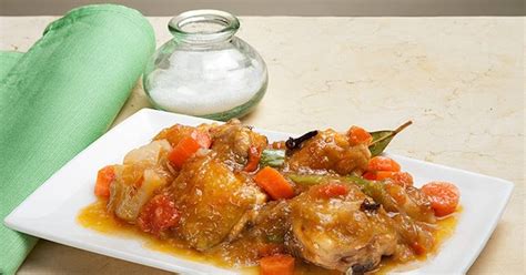Todo Pollos Como Hacer Estofado De Pollo