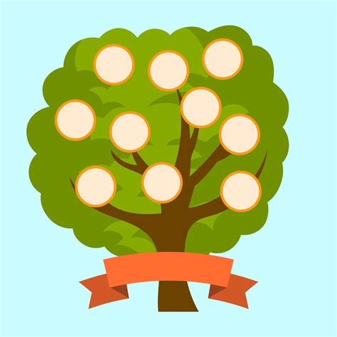 Plantilla Arbol Genealogico