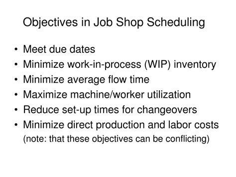ppt chapter 8 operations scheduling powerpoint presentation free download id 5537099