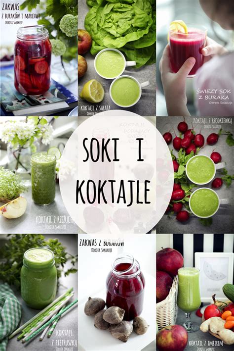 Przepisy na Koktajle i Soki dieta dr Dąbrowskiej Dorota Smakuje