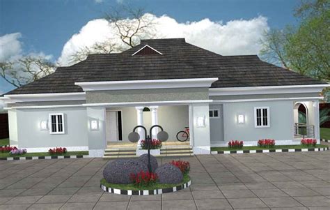 Floor Plan 4 Bedroom Bungalow House Plans In Nigeria Viewfloor Co