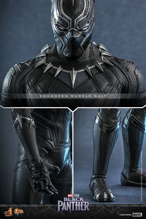 Black Panther Original Suit Hot Toys MMS671 1 6th Scale Collectible