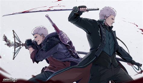 Vergil And Nero Devil May Cry Fan Art 44514997 Fanpop