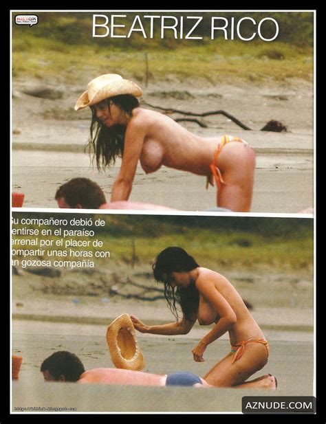 Beatriz Rico Sexy Hot Topless Photos At The Beach Aznude