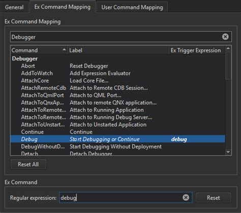 Using FakeVim Mode Qt Creator Manual