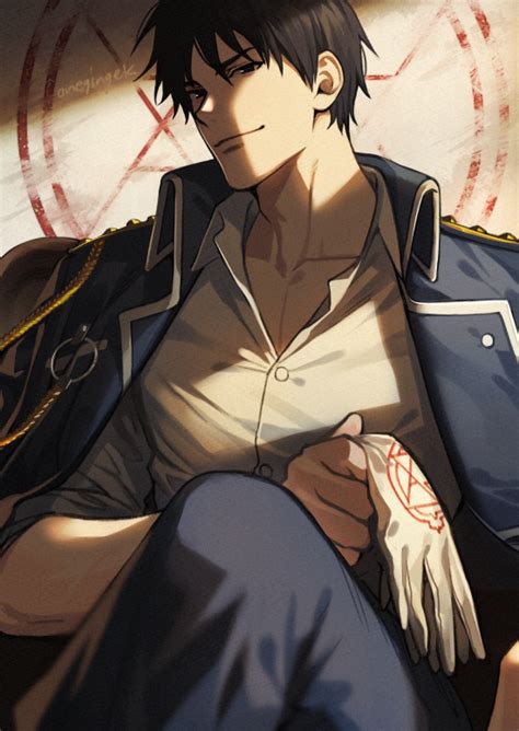 Roy Mustang Fullmetal Alchemist Drawn By Onegingek Danbooru