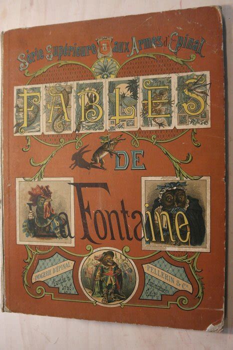 De La Fontaine Imagerie Epinal Fables De La Fontaine Catawiki