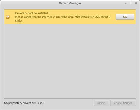 Hardware Drivers Linux Mint Installation Guide Documentation