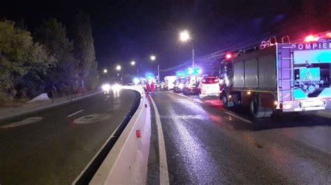 Ilfov Accident grav pe DN1 la Balotești lângă Otopeni 16 mașini și