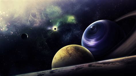 壁紙2560x1440惑星宇宙空間ダウンロード写真