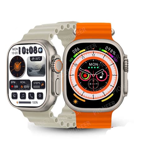 HK8 Pro MAX Ultra Smart Watch Series 8 49mm 2 12 Amoled Screen High