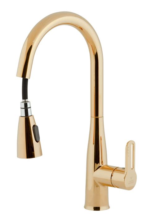 Konyhai mosogató csaptelep Milano arany 045 Premium Armaturen