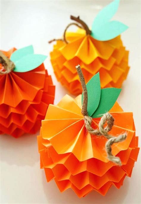 Déco automne en papier à faire soi même des idées et des tutos que