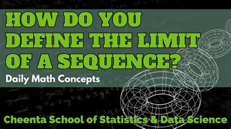 how do you define the limit of a sequence part 1 daily math concept cheenta youtube