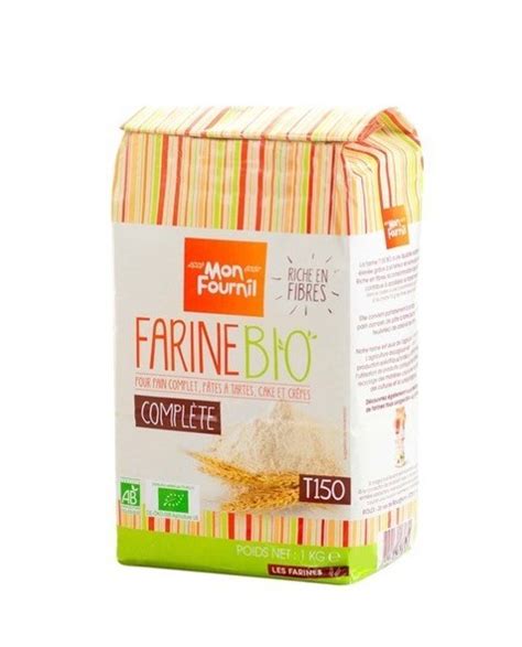 Farine de blé complète T150 Bio Mon Fournil