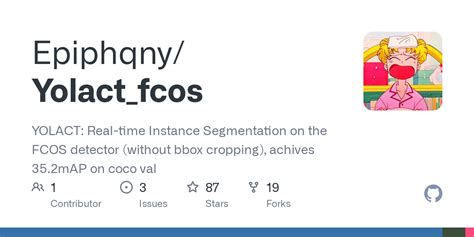 Github Epiphqny Yolact Fcos Yolact Real Time Instance Segmentation