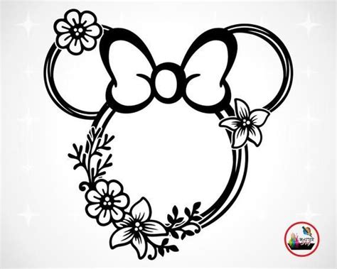 Free Disney Minnie Mouse Ears Svg Svg Png Eps Dxf File