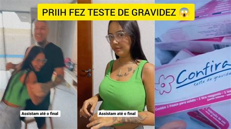 Priih Gama Fez Teste De Gravidez Youtube