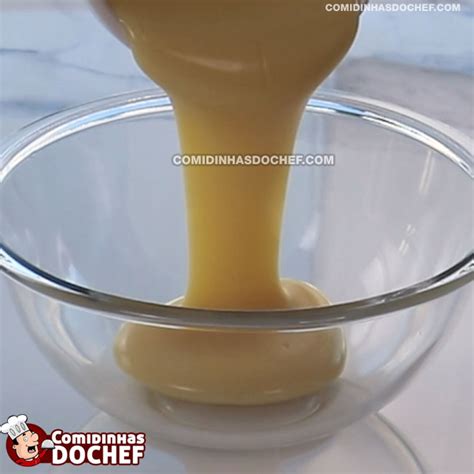 Calda para Bolo de Limão Comidinhas do Chef
