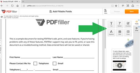 Convert PDF To Fillable Form Online Make A PDF Editable PdfFiller