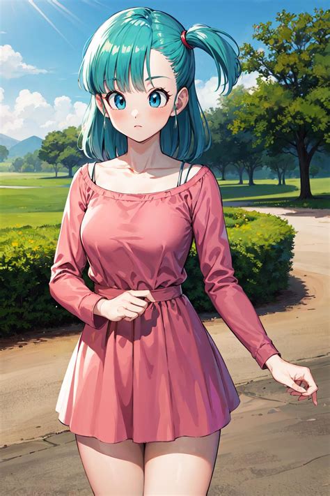 AI Art LoRA Model Bulma Dragon Ball PixAI