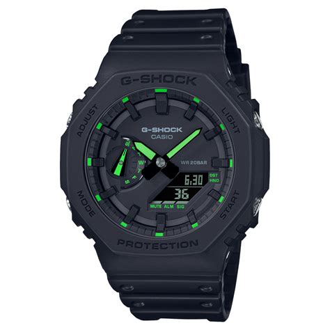 GA 2100 1A3 G SHOCK ANALOG DIGITAL Neon Accent Series CASIO PHILIPPINES