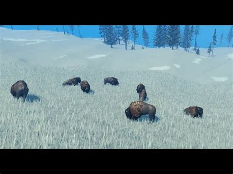 Yellowstone Unleashed Roblox Bison Herd YouTube
