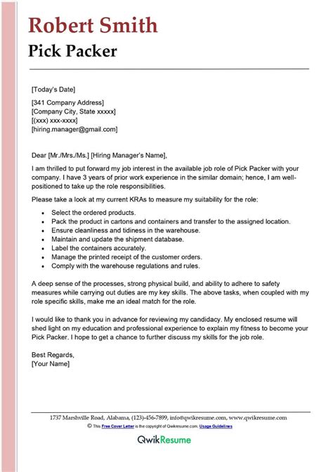 Picker And Packer Job Profile Maryjo Pomeroy