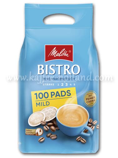 Melitta Café Bistro Mild Aromatisch 8x100 Pods Kaffee Holland