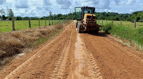 PIMENTA BUENO Prefeitura Acelera Obras Nas Estradas Rurais Para