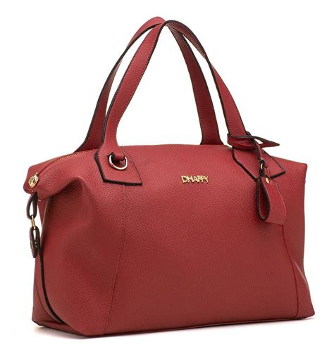 Bolsa Feminina Grande Báu Alça De Mão Transversal Dhaffy MercadoLivre