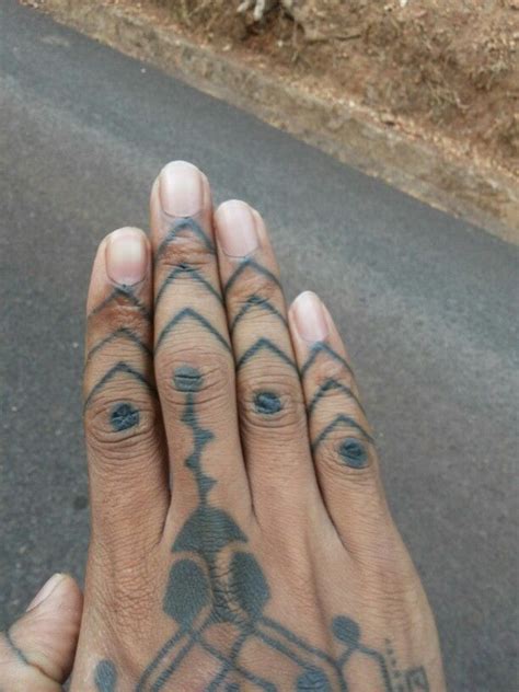 Details Finger Tattoo Healed In Coedo Vn