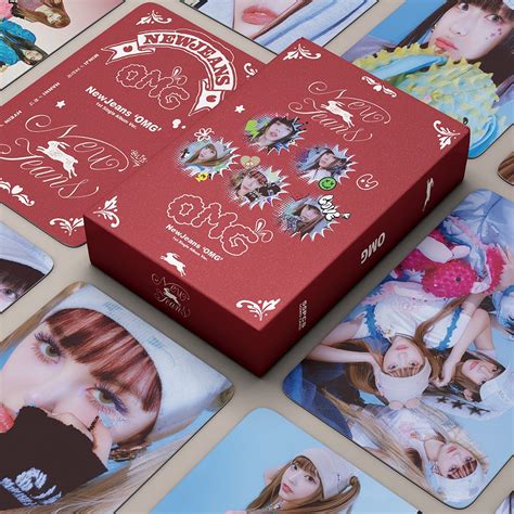 ๑55 PCS set photocards NEW JEANS OMG 1ST SINGLE ALBUM Shopee