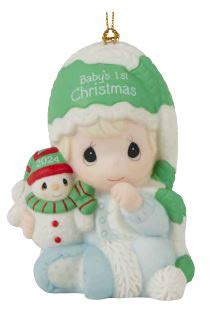 2024 Precious Moments Baby S First Christmas Dated BOY Ornament Dated