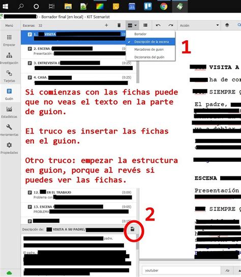 Cómo escribir guiones con Kit Scenarist La solución elegante