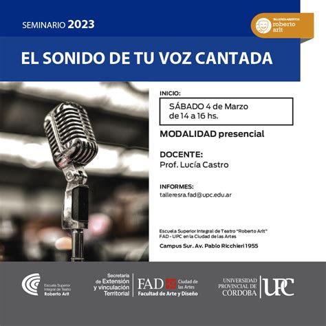 El Sonido De Tu Voz Cantada Prensa Upc