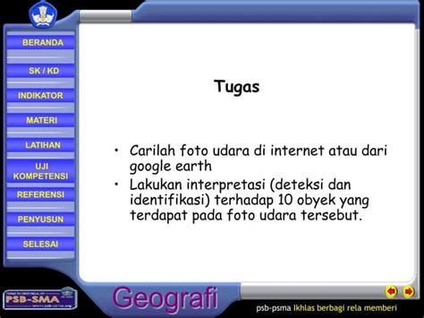 LATIHAN INTERPRETASI CITRA GEOGRAFI SMA XII PPT